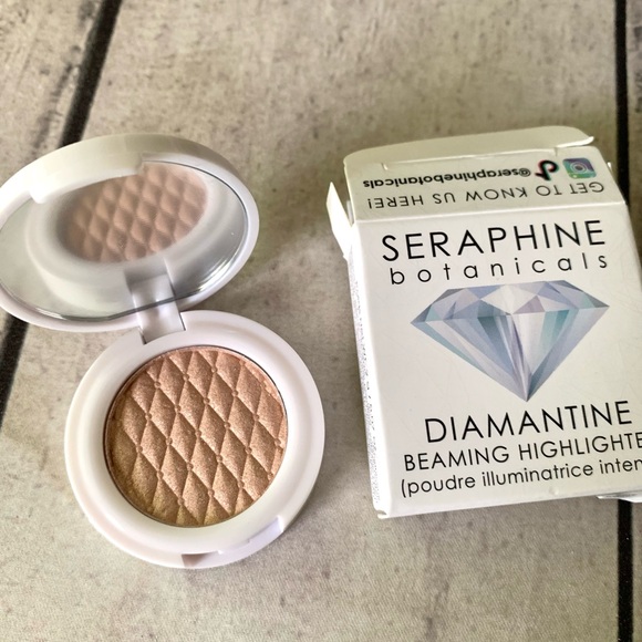 Seraphine | Makeup | Seraphine Botanicalsdiamantine Highlighter Oyster Mini 07 Oz | Poshmark